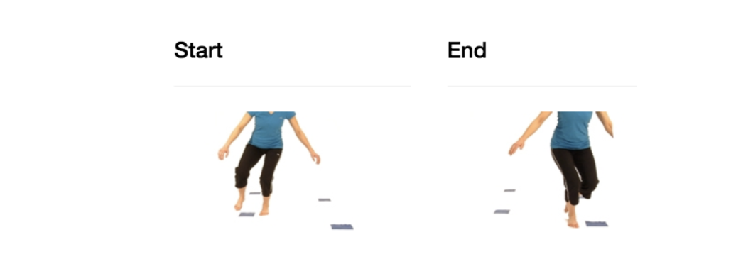 4 point hops ankle exercise - Dogfit Blog